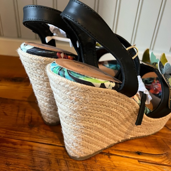 Boston Proper | Shoes | Boston Proper Butterfly Wedge Sandals Patrizia ...